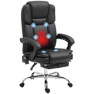 Modern style Heated Reclining Computer Chair with Adjustable Height ...