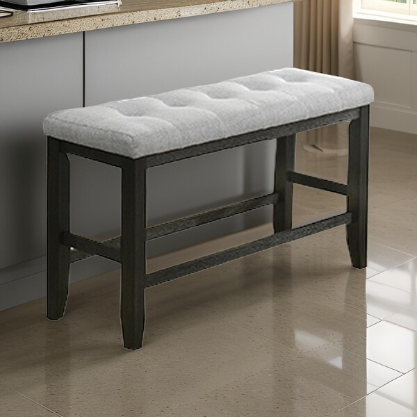 Black counter height bench store