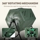 Werph Updated 43-gallon Dual-chamber Compost Bin, Fast Assembly Outdoor ...