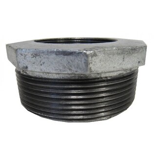 American Imaginations 2 in. x 0.5 in. Galvanized Bushing; Galvanized ...