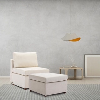 Single Movable ottoman for Modular Sectional Sofa Couch - Bed Bath ...