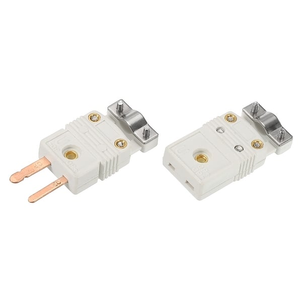 U Type Thermocouple Wire Connectors Male Female Plug Adapter with ...