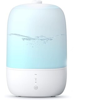 Smart Humidifiers for Bedroom, 3L Top Fill Cool Mist Humidifiers - Bed ...