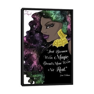iCanvas "We Are Magic" by Jonquel Art Framed - Bed Bath & Beyond - 37088444