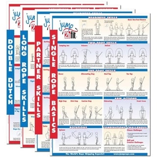 Set of Four Jump Rope Posters - Bed Bath & Beyond - 22741736
