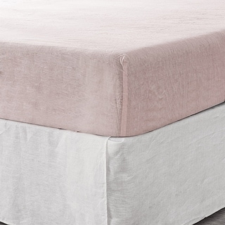 Native Linum Linen Fitted Sheet California King Size 1 Pc - Bed Bath ...