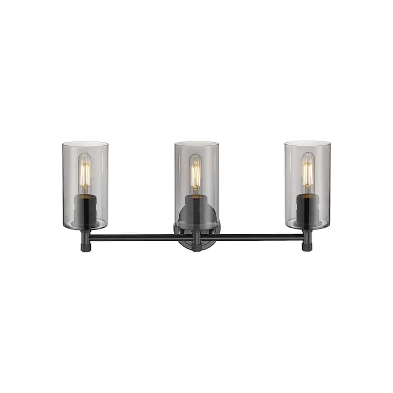 Innovations Lighting Crown Point - 3 Light 7" Wall-Mounted Bath Vanity ...