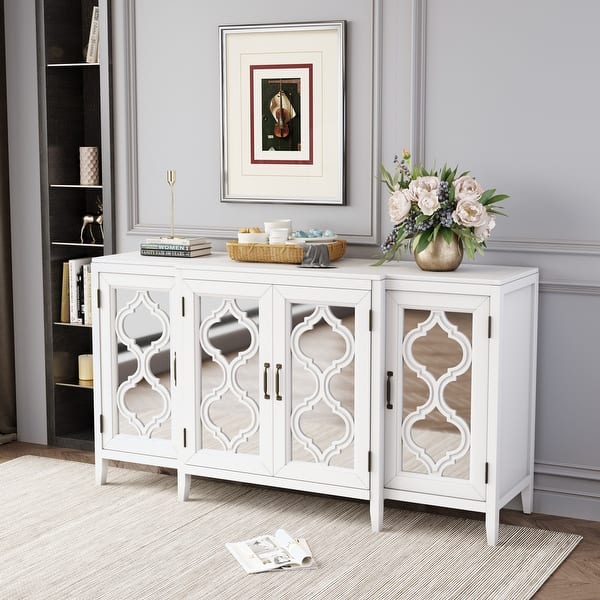 mirrored sideboard
