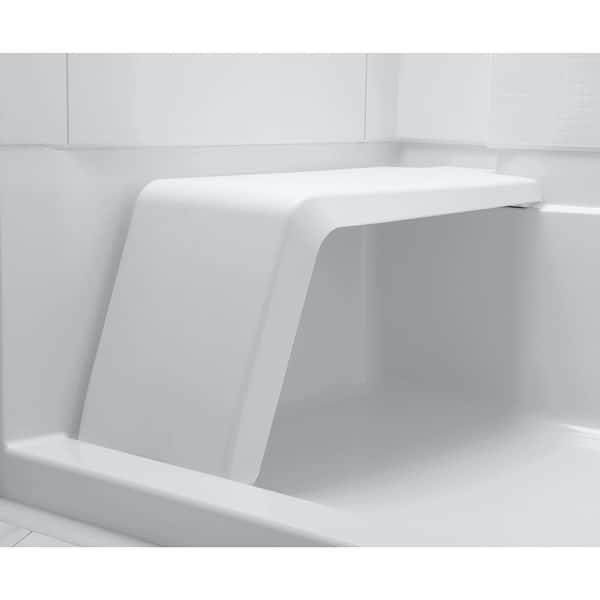 Sterling Accord 48" x 37-1/4" x 76" Vikrell Shower with Drain Center ...