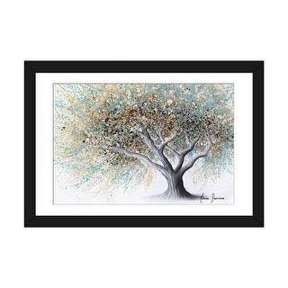iCanvas "Spotted Teal Tree" by Ashvin Harrison - Bed Bath & Beyond ...