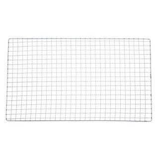 2pcs Square BBQ Grill Net 17.3"x10.2" Electroplated Stainless Steel ...