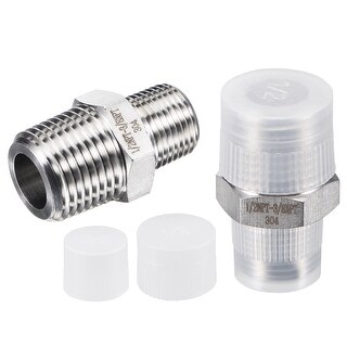 304 Stainless Steel Pipe Fitting Reducer Adapter for Oil Air Pressure ...