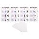 Checklist Board Set, 4 Pcs Chore Chart Plan with Cardstock My Chore ...