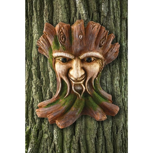 Red Carpet Studios Happy Tree Face - Funny Outdoor Weatherproof Tree ...