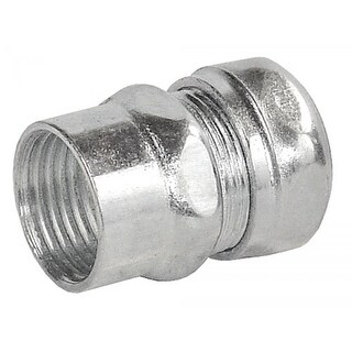1 Pc, 3/4 in. Combination Coupling used to convert Rigid to EMT, Zinc ...