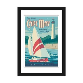 iCanvas "Cape May Travel Poster" by Jim Zahniser - Bed Bath & Beyond ...
