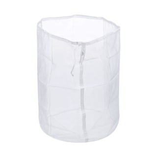 200 Mesh Paint Filter Bag 17.7" Dia Nylon Strainer with Drawstring for ...