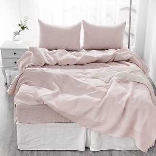 Native Linum Linen Bedding Set Queen Size 4 Pc - Bed Bath & Beyond - 37931932