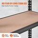 Storage Shelving Unit, 5-Tier Adjustable, Heavy Duty Garage Shelves ...