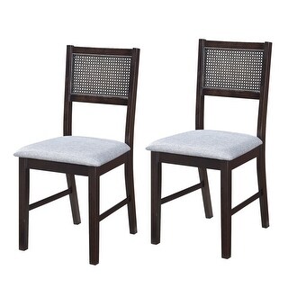 Mid-Century Modern Chairs Rattan Dining Chairs, Living Room Chair Set ...