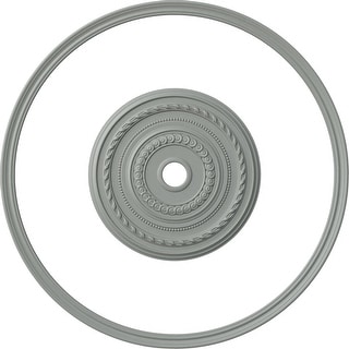 52"OD x 47"ID Ceiling Ring with 25 3/8"OD Ceiling Medallion Cole Light ...
