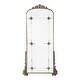 Antique Gold Arched Full Length Mirror with Metal Frame - Bed Bath ...