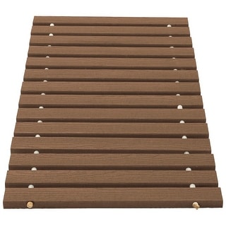 Portable Beach Roll Out Walkway in Composite Decking - Bed Bath ...