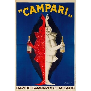 France Campari Leonetto Cappiello 1921 Vintage Ad (Chef's Cotton/Poly ...