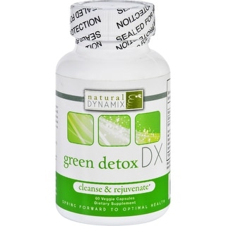 Natural Dynamix DX Green Detox DX - 60 Vegetarian Capsules - Bed Bath ...
