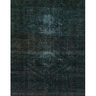 Ahgly Company Machine Washable Abstract Dark Slate Gray Green Area Rugs ...