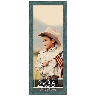 12x36 Distressed/Aged Color Wood Picture Panoramic Frame Panoramic Poster Frame - Bed Bath ...