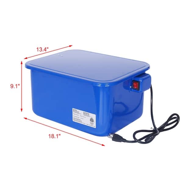 3.5-Gallon Benchtop Parts Washer Cabinet Parts Washer with 110 V Pump ...