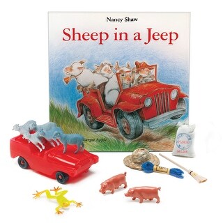 3-d storybook sheep in a jeep 3d storybook 1572 - Bed Bath & Beyond ...