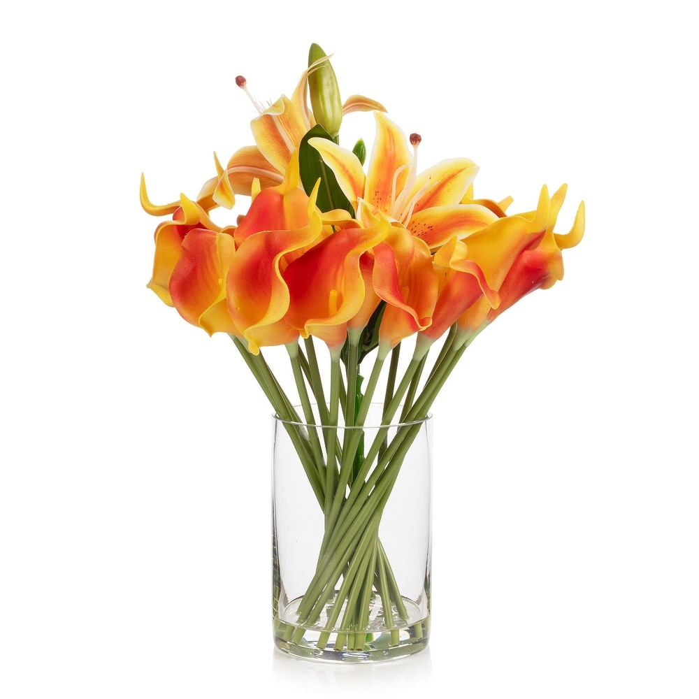 artificial orange plants