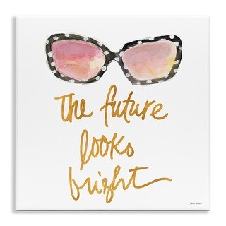 Stupell Future Looks Bright Wall Plaque Art Design By Lanie Loreth ...