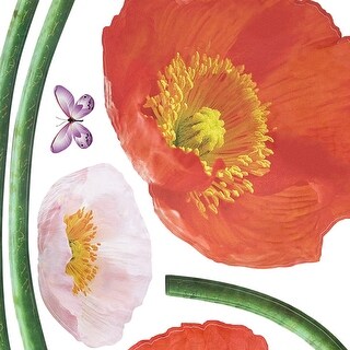 Garish Flourish, Wall Decals Stickers Appliques Home Decor - Bed Bath ...