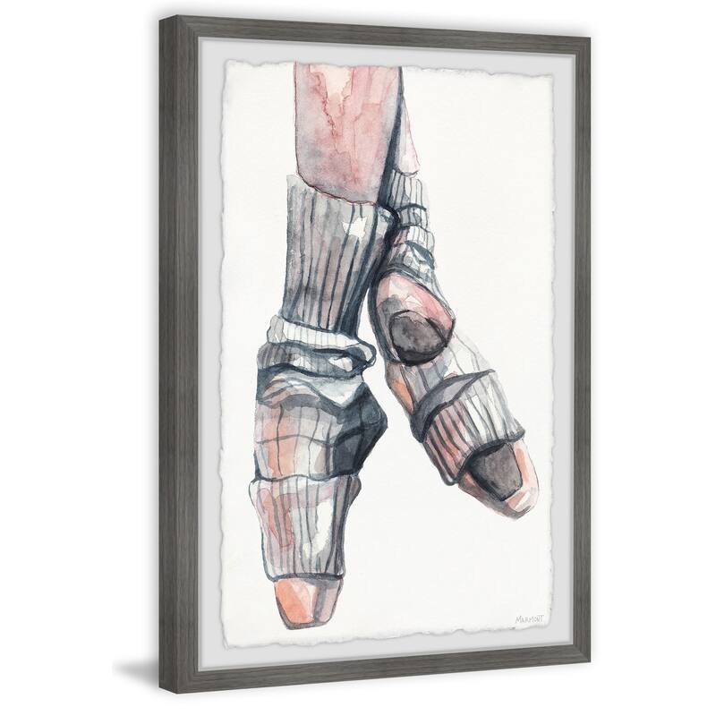 'Dance First, Think Later' Framed Painting Print - Overstock - 34070254