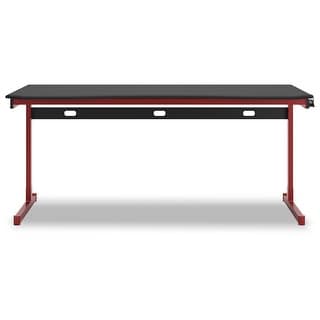 Signature Design by Ashley Lynxtyn Red/Black Desk - Bed Bath & Beyond ...