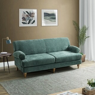 Classic Transitional Sofa with Rolled Arms and Back - Bed Bath & Beyond ...