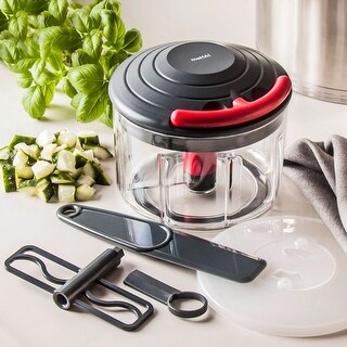 MoHA! by Widgeteer Speedy Max Food/Vegetable Chopper, Black - 17 x 7 - Bed Bath & Beyond - 37105626