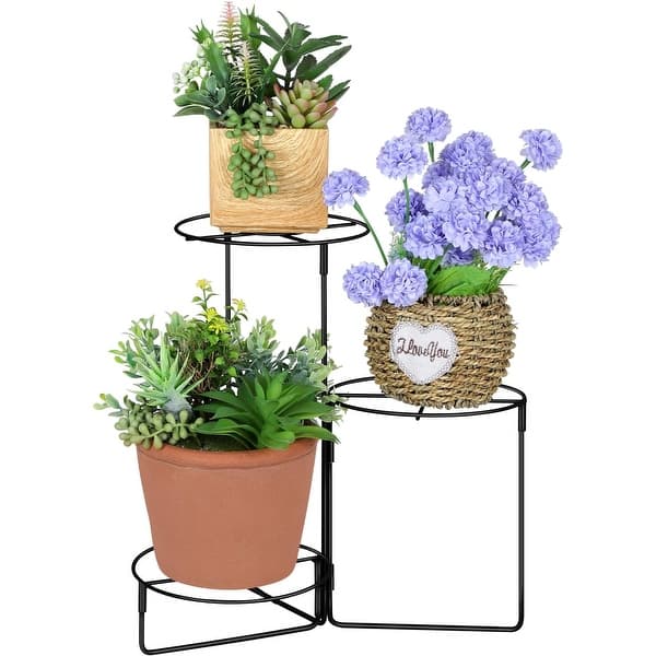 3 Tier Small Metal Plant Stand - On Sale - Bed Bath & Beyond - 38327206
