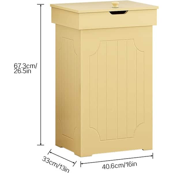Trash Can Garbage Bins Waste Container, 13 Gallons Recycling Dustbin ...