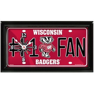 Wis Badgers Clock - Bed Bath & Beyond - 39686168
