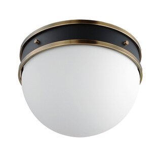 Maxim 12419 Duke 13" Wide Flush Mount Globe Ceiling Fixture - Bed Bath ...