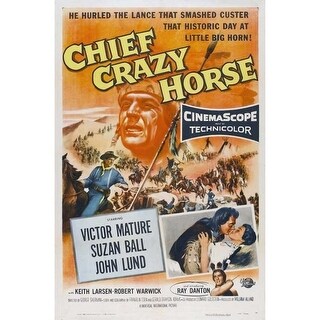 Chief Crazy Horse Movie Poster Print (27 X 40) Item Movib01633 - Bed ...