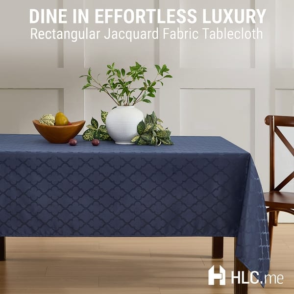 blue tablecloth rectangle