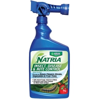 Bayer Advanced 706125B Natria Insect, Disease & Mite Control, 28 Oz ...