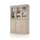 Palace Imports 100% Solid Wood China Pantry with Glass or Solid Wood ...