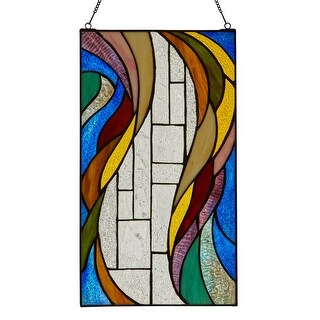 River of Goods Cardinal River of Goods Multicolored Stained Glass ...