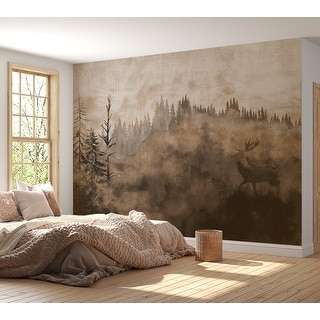 Landscape Wallpaper Wall Mural - Memory of the Wild - Bed Bath & Beyond ...